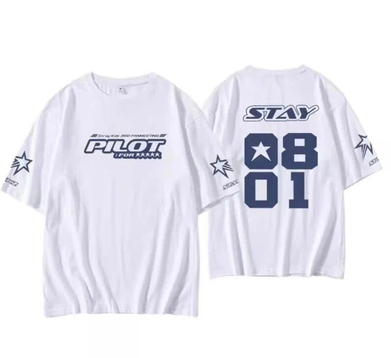 Stray Kids Logo Shirt Pilot Stray Kids T-shirt SKZ Shirt - Etsy