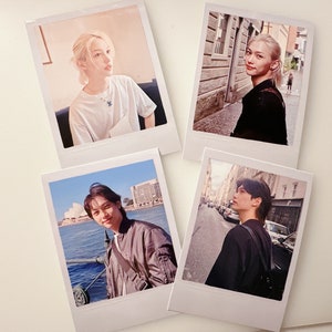 K Pop Stray Kids Felix Boyfriend Material Photo Polaroid | Active Gift ...