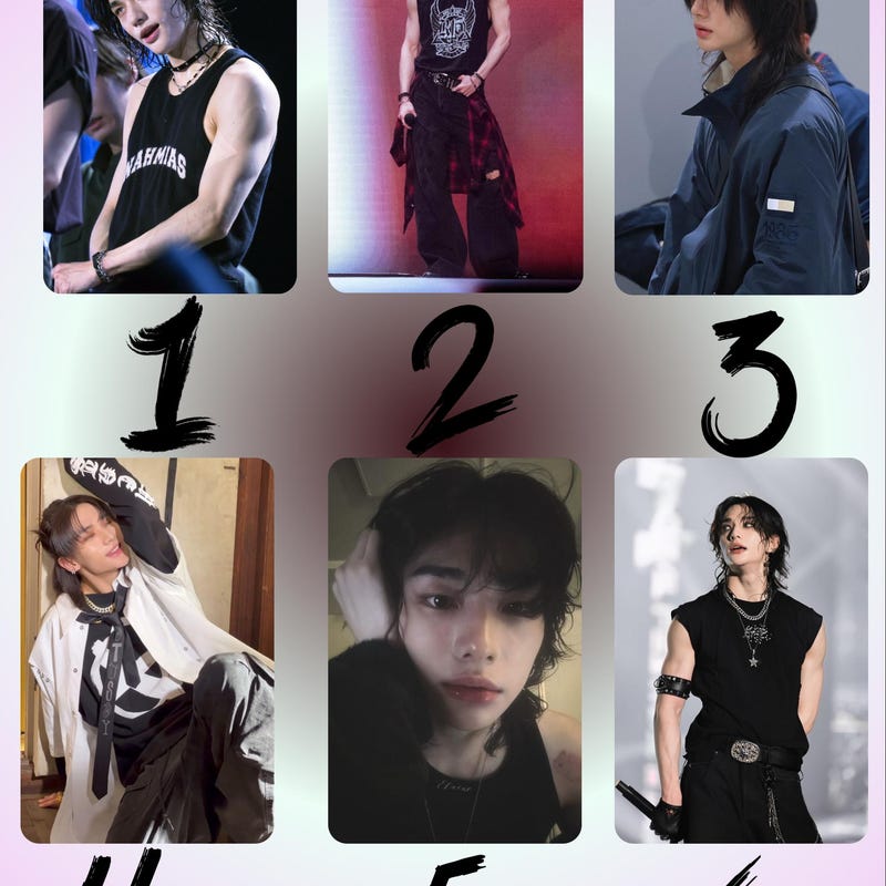 Skz Photocard Template - Etsy