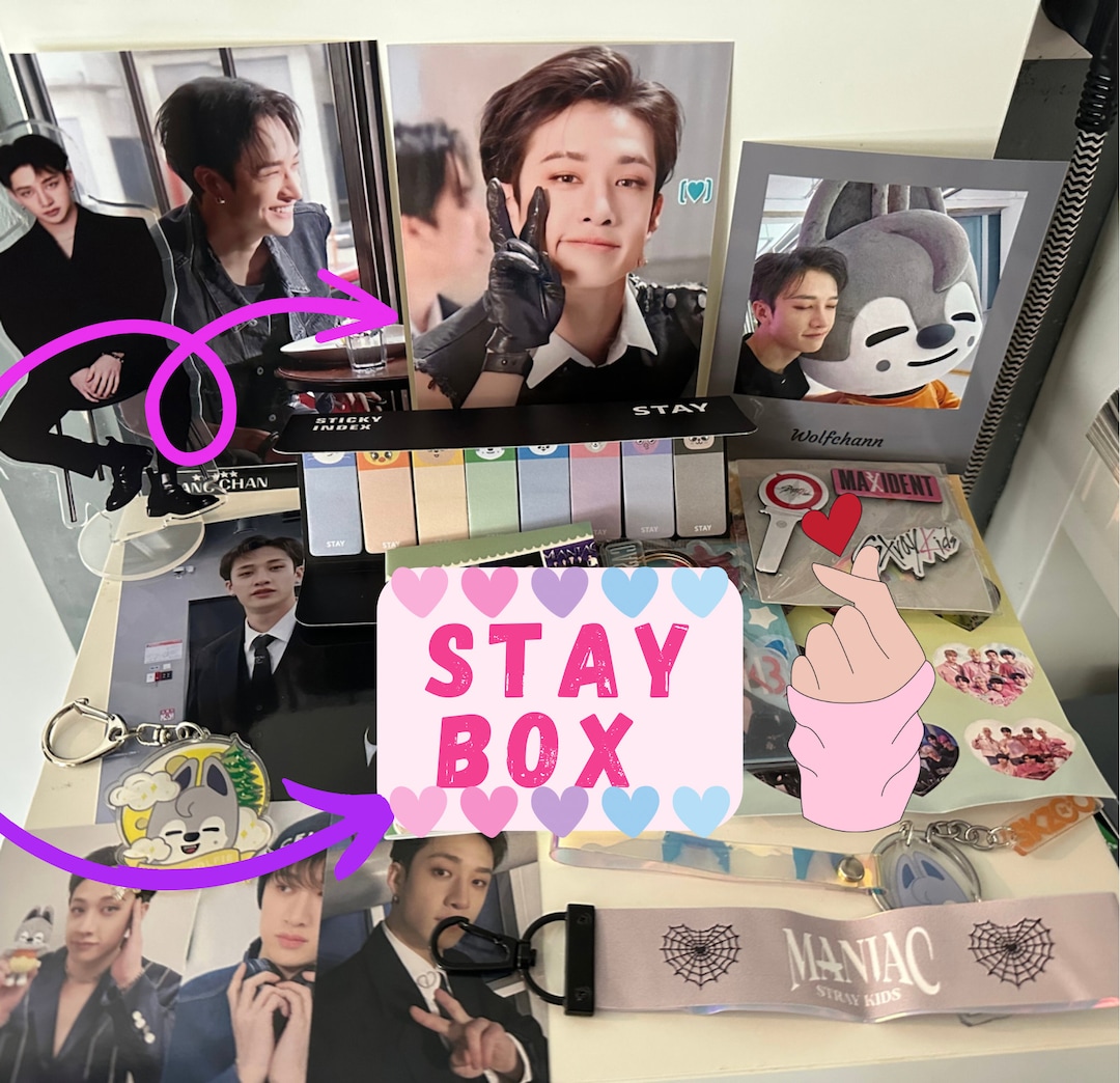 Cute K Pop Stray Kids (skz) Stay Gift Bias Bag Random | Gift for ...