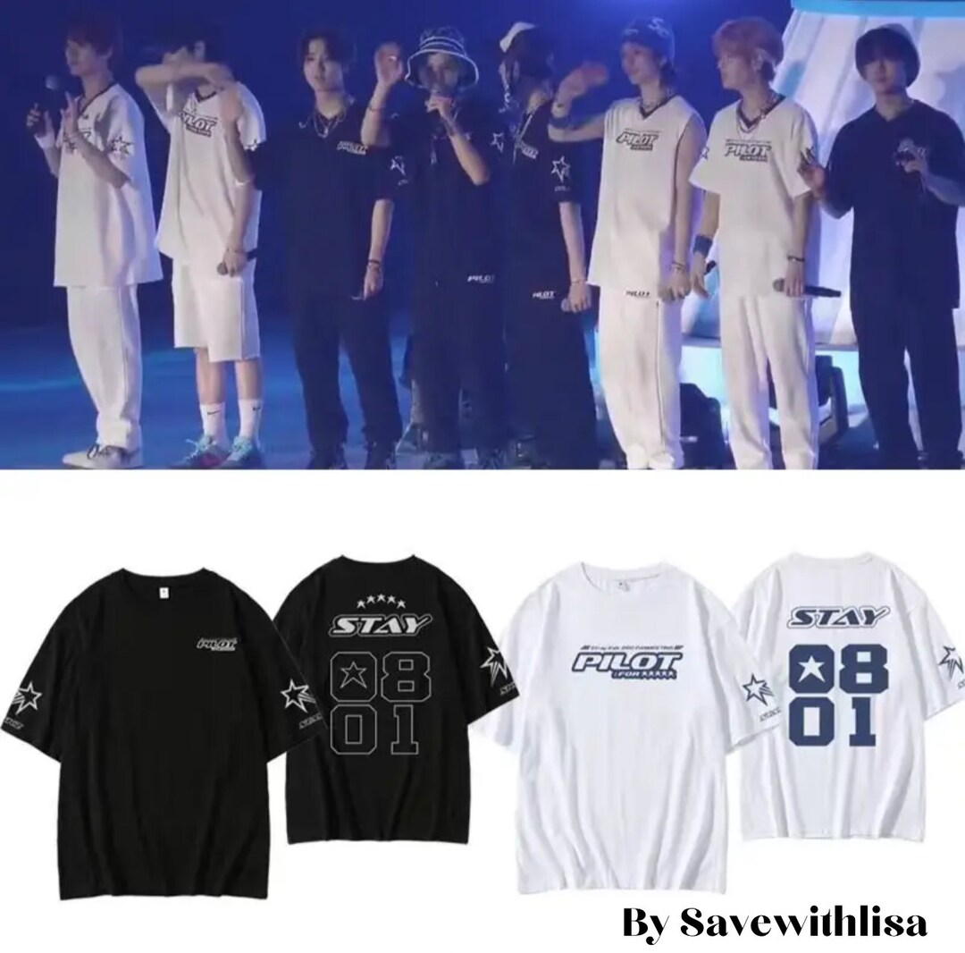 Stray Kids Logo Shirt Pilot Stray Kids T-shirt SKZ Shirt - Etsy