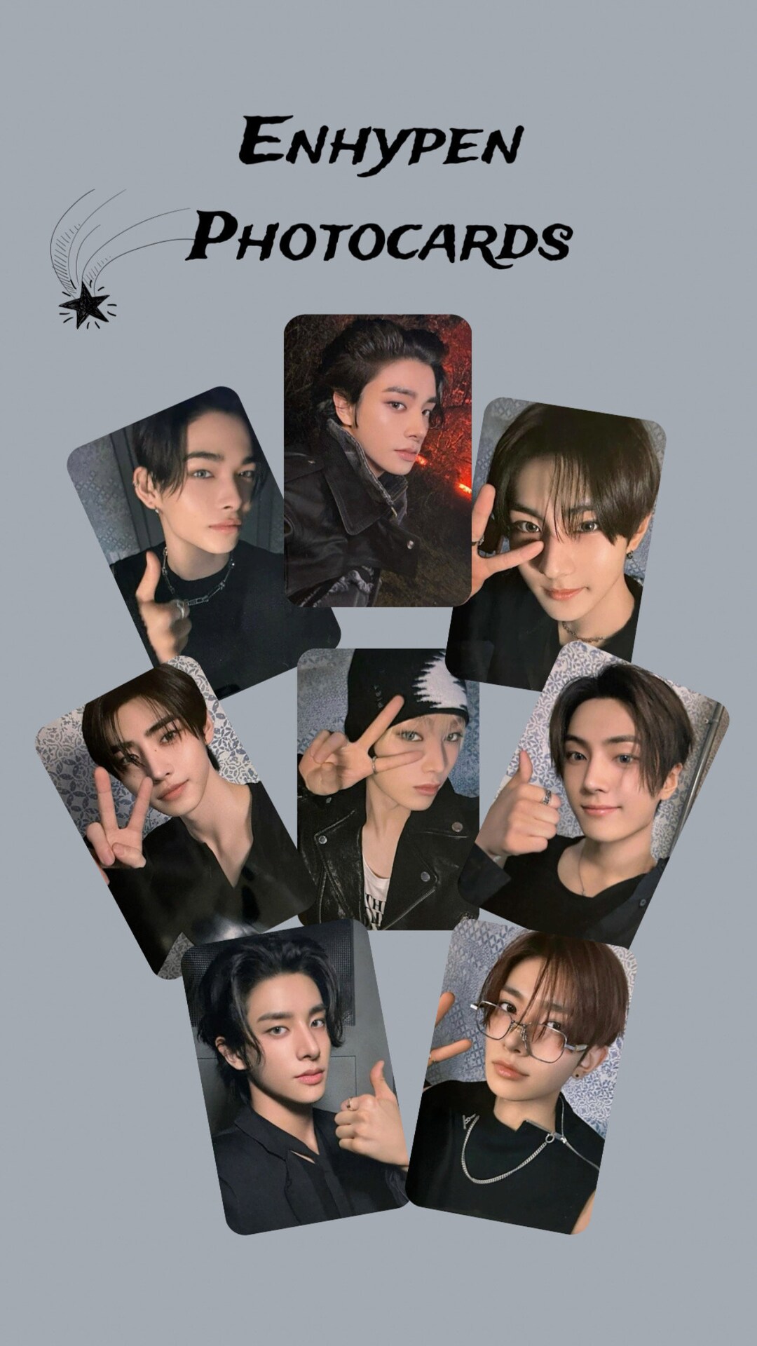 Enhypen Romance Untold Luckydraw Photocards - Etsy