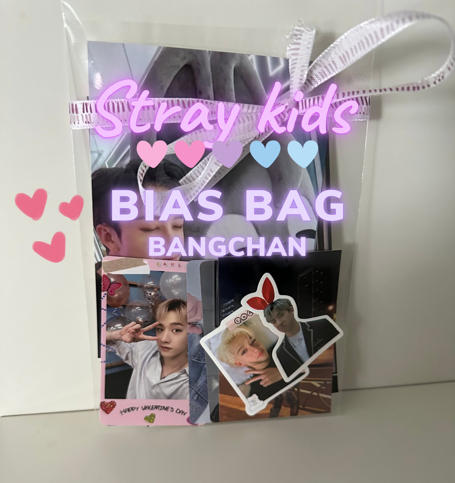 Stray Kids K Pop Skz Bias/grab Photo Bag Bangchan Gift for Friends ...