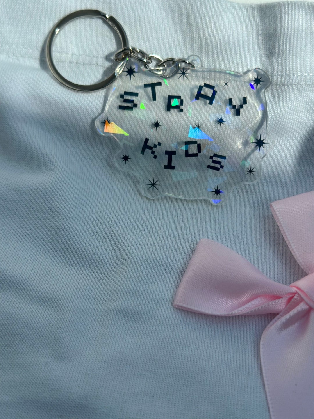 K Pop Stray Kids Keychain Hyunjin , Felix , Bangchan , Leeknow , Ot8 ...