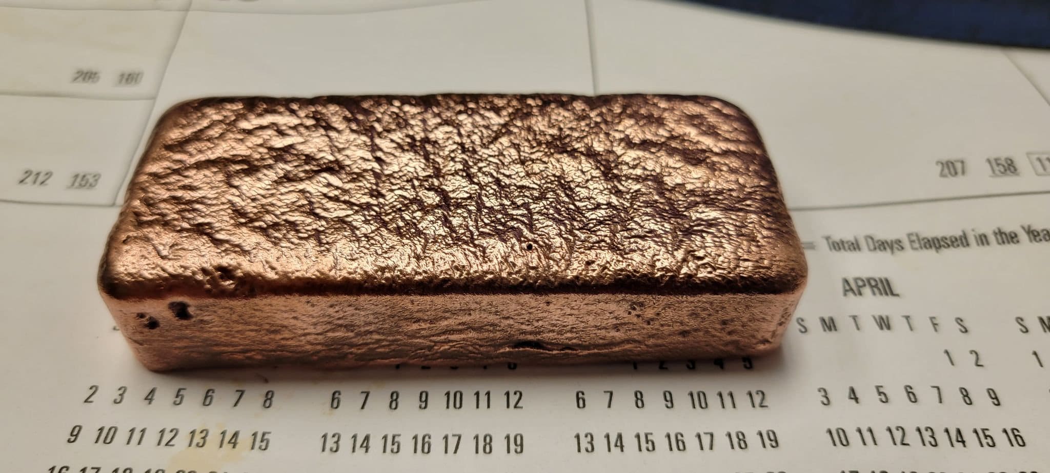 Raw Copper Bar Ingot 1 - Etsy