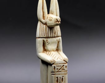 Egyptian Anubis Statue God Deity Dog Antiques Pharaonic Egypt Sculpture ...
