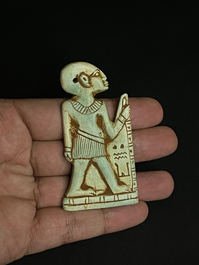 Egyptian Amulets 8 Statue Pharaoh Antiques Ancient Egypt - Etsy