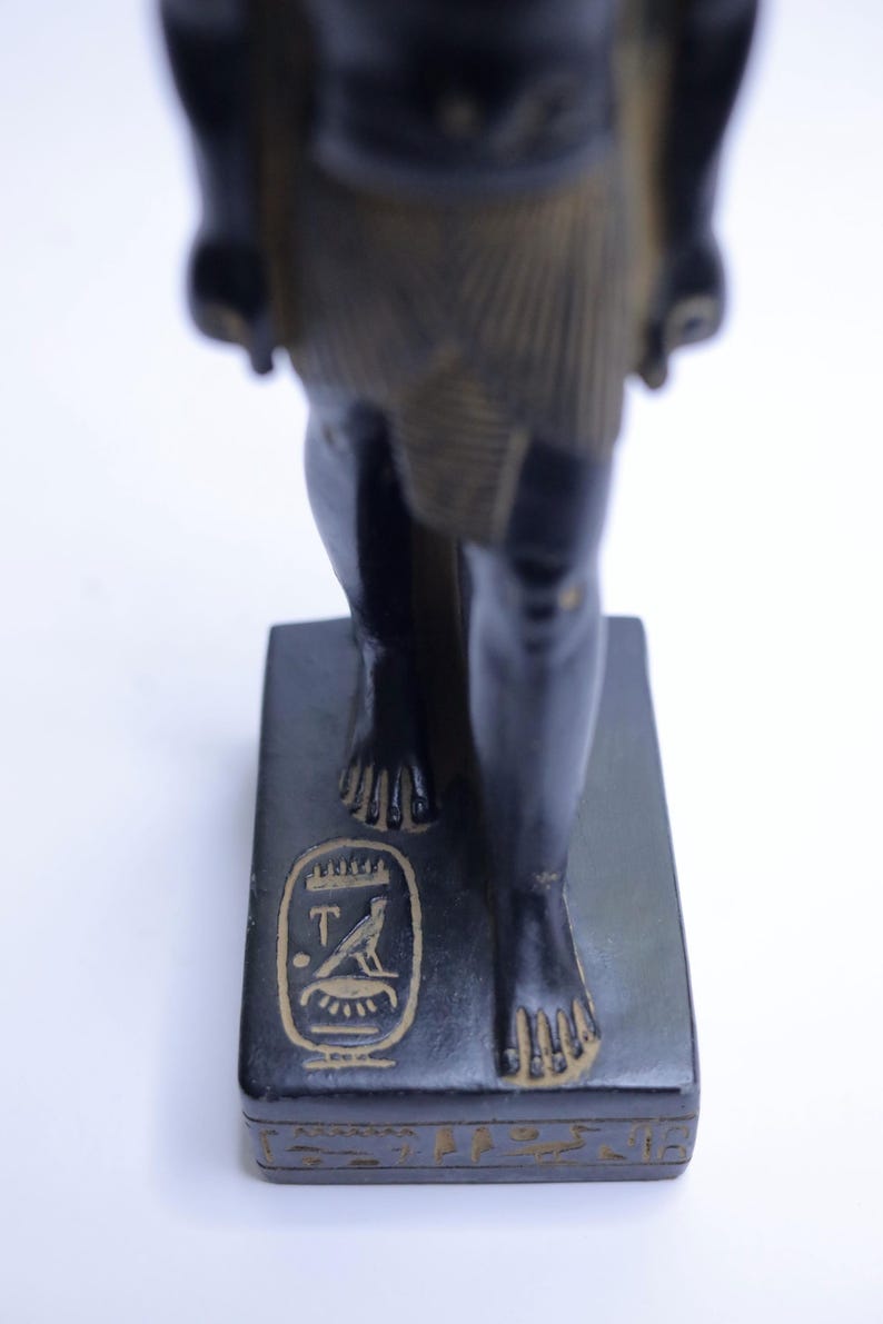 Egyptian Statue Sobek Crocodile God – Ancient Egypt Handmade Stone ...