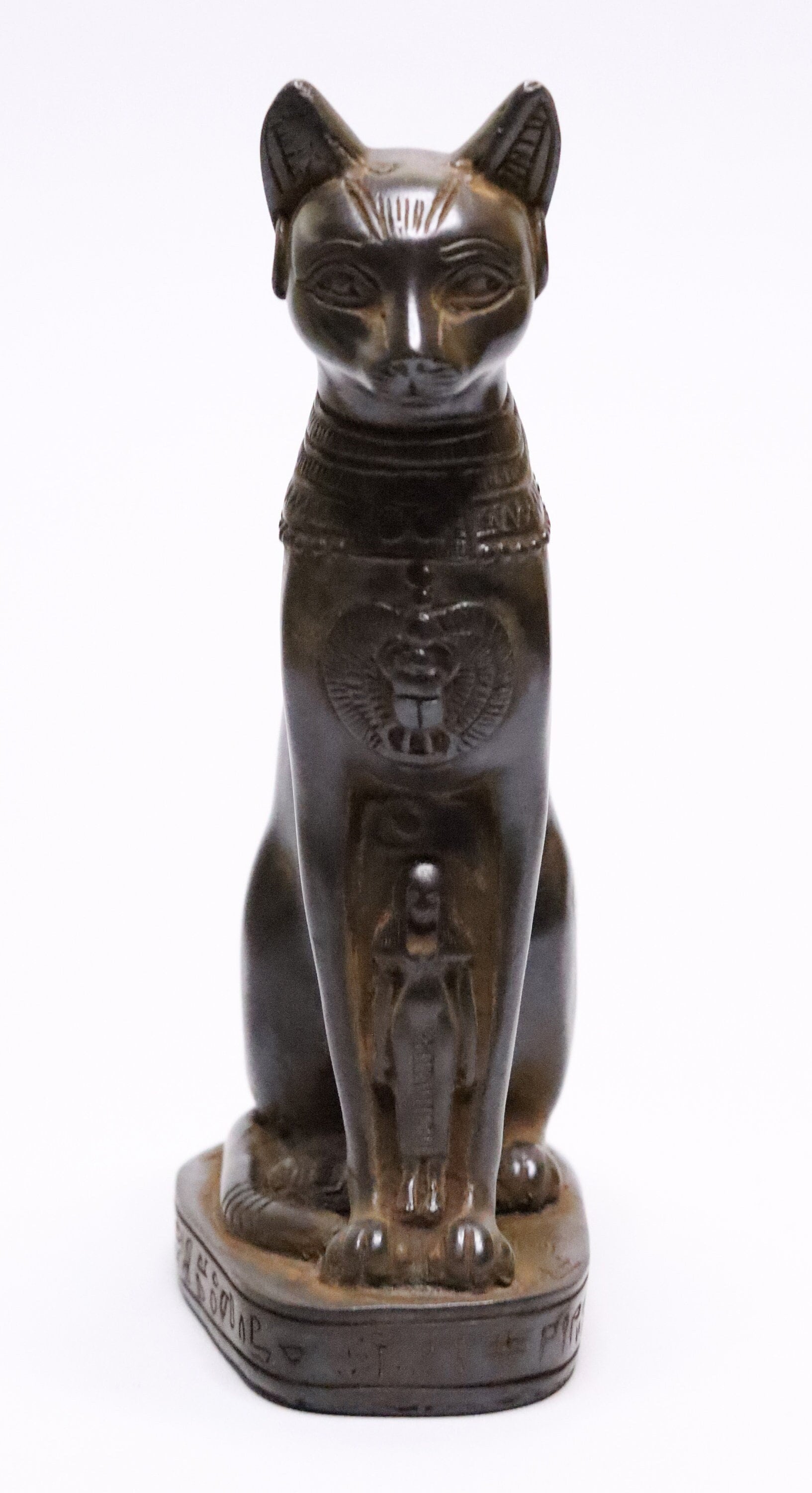 Egyptian Black Cat Bastet Goddess Pharaonic Statue Antique Ancient ...