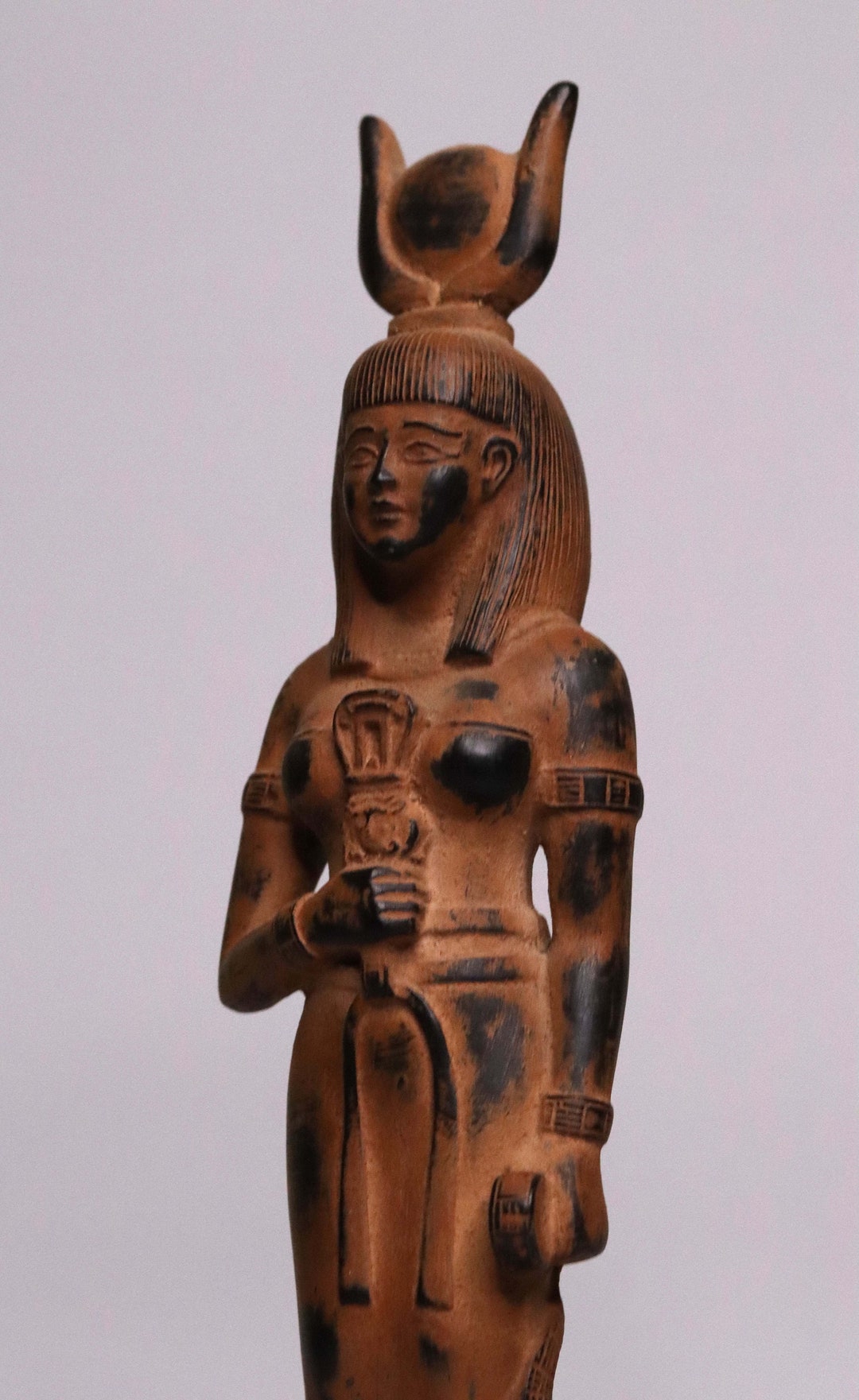 Hathor Goddess Statue of the Sky Egyptian Mythology Sculpture Egypt ...