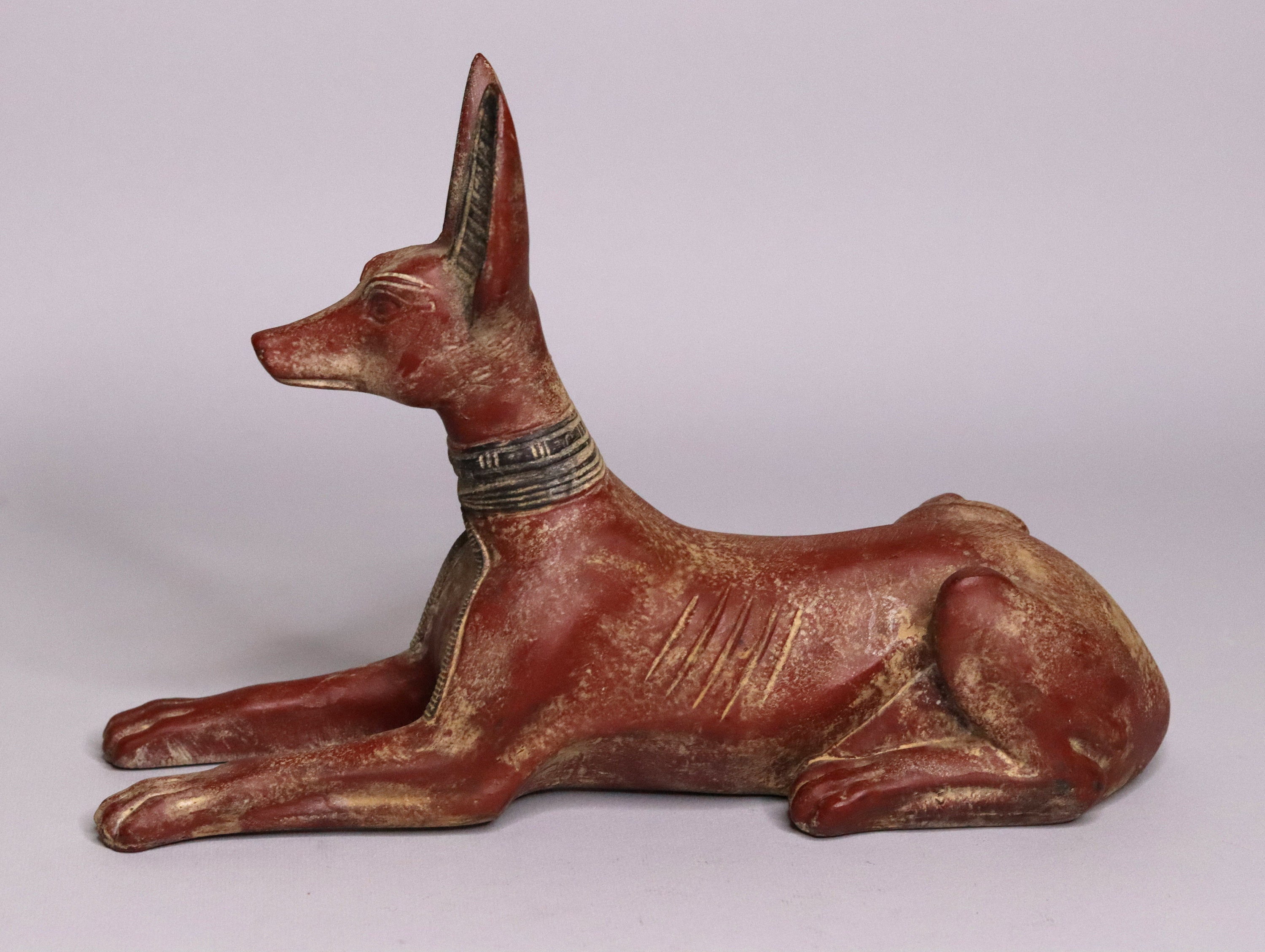Egyptian Anubis God Deity Dog Statue Antiques Pharaonic Egypt - Etsy