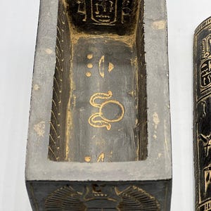 Ancient Egyptian Sculptures Jewelry Pharaonic Box Stone Statue Egypt ...
