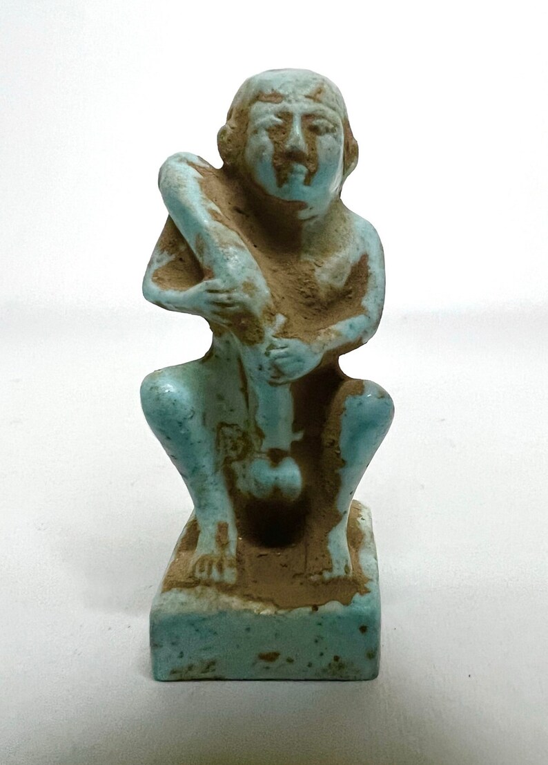 RARE Egyptian Amulets Phallic Statue God of Fertility Egypt Antique ...