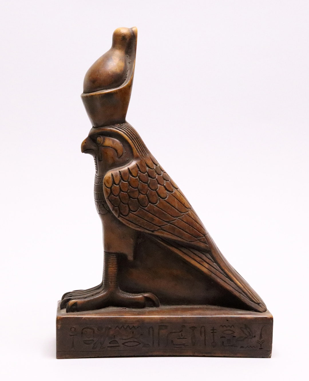 Egyptian Falcon Horus Bird Gods Statue Pharaoh Antique Ancient Egypt ...