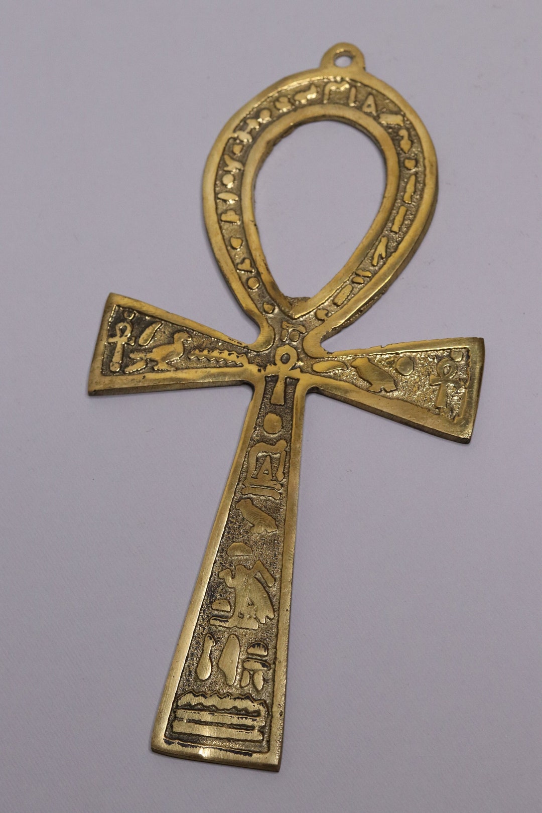 Egyptian Ankh Key of Life Hieroglyphic Inscription Antique - Etsy