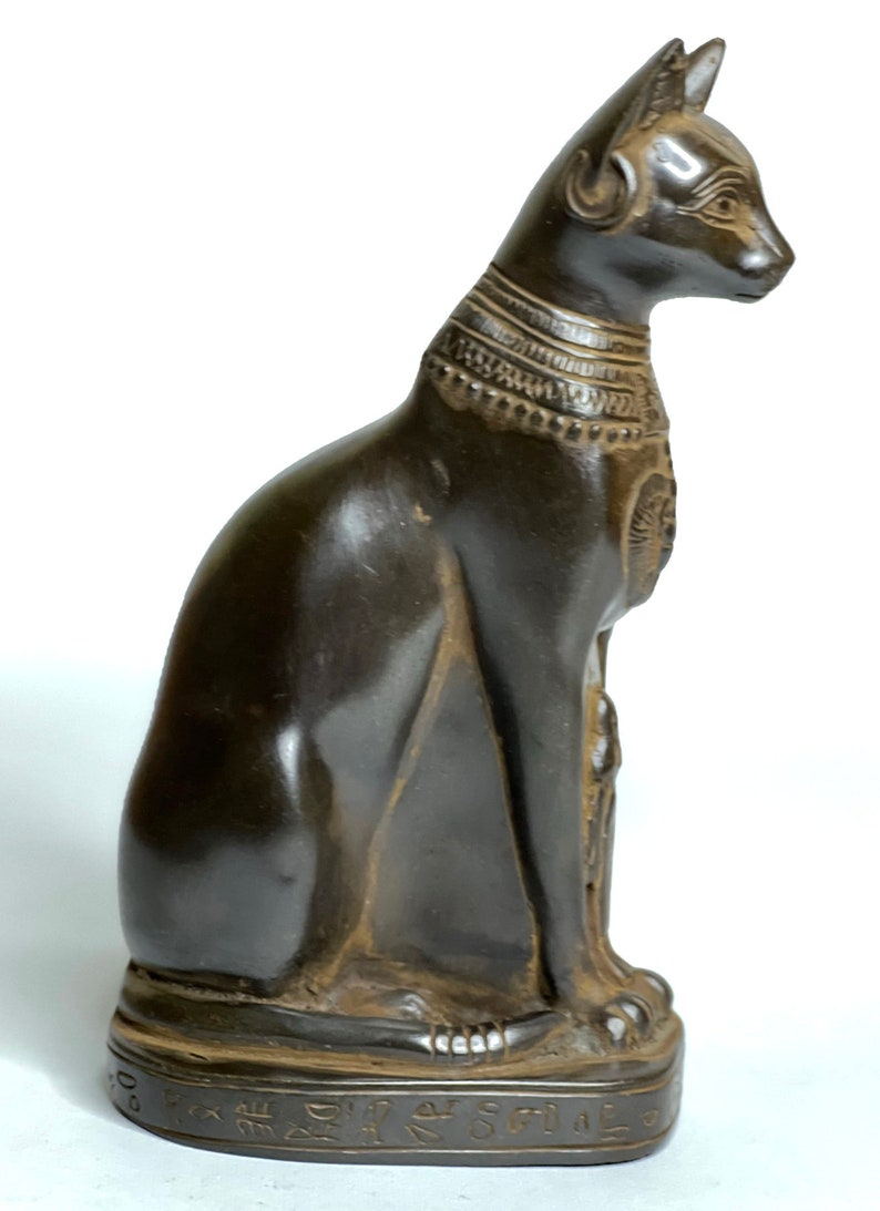 3 Statues Egyptian Anubis, Thoth, Bastet Cat Goddess Pharaoh Ancient ...