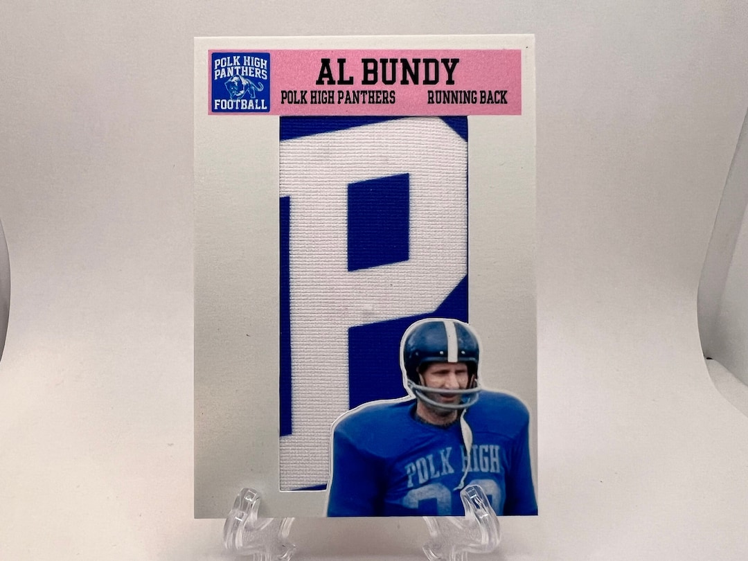 Al Bundy Custom Patch Football Card Polk High Married With Children - Etsy