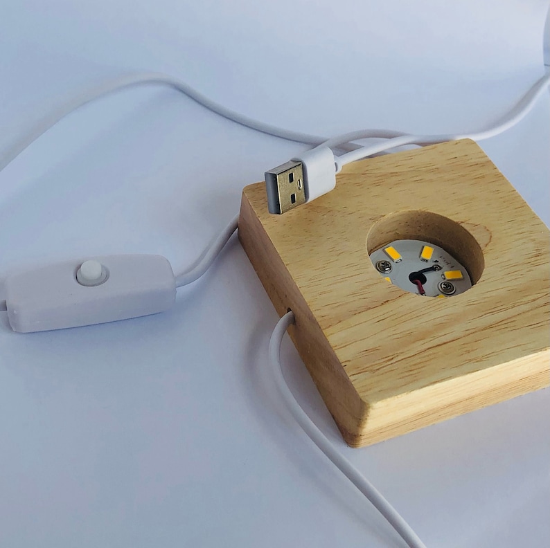 Square Wooden Display Base - Etsy