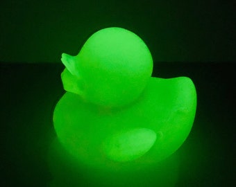 Glow in the Dark Themed Rubber Duck Ducks Individuals or Pack of 3 - Etsy