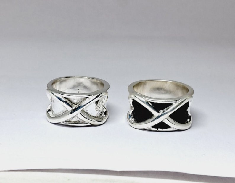 Black Goku Ring, Eternal Dragon Kai Super Time Ring, 925 Silver Ring ...