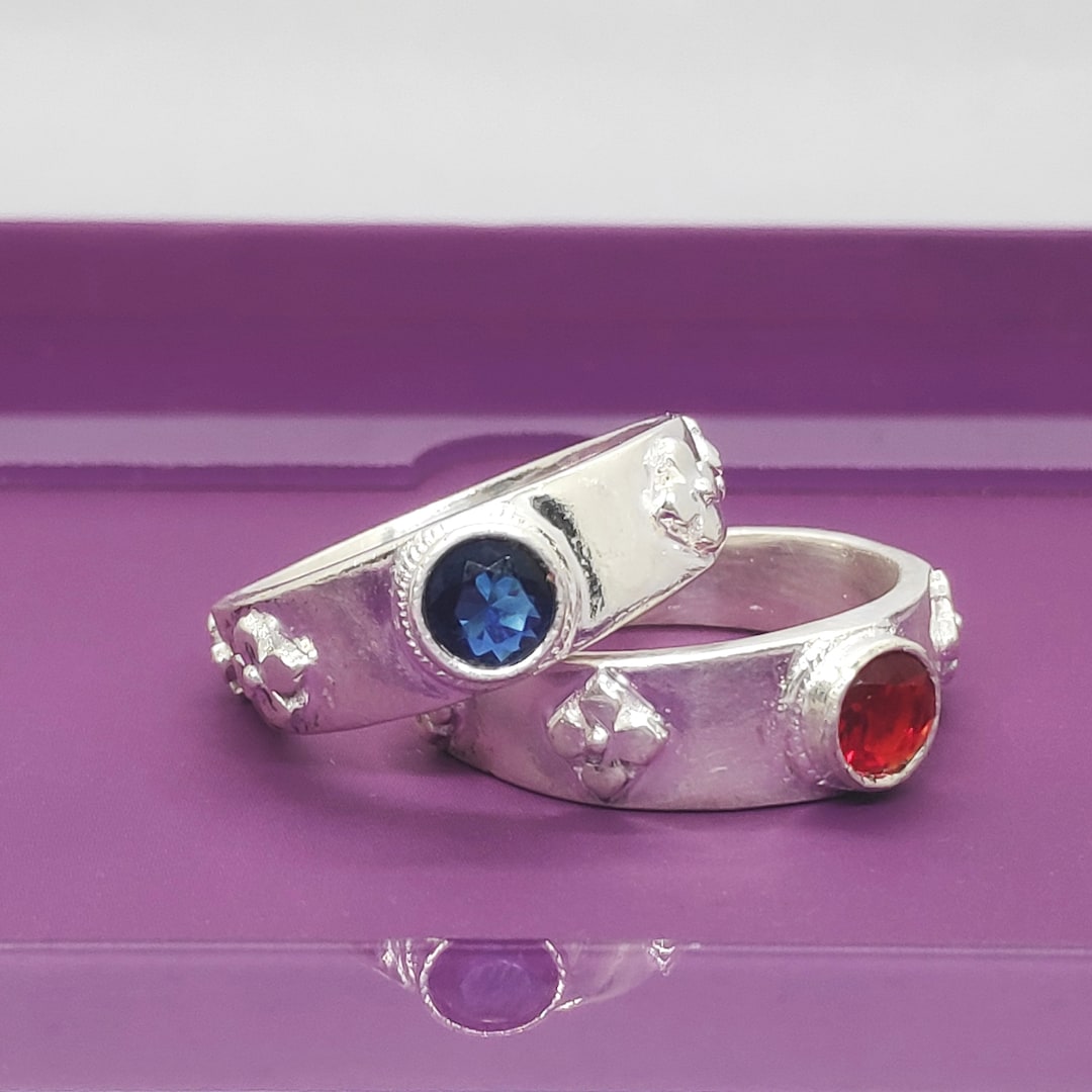 Moving Castle Ring, Calsifer, Couple Ring Set, Cosplay Rings, Cosplay ...