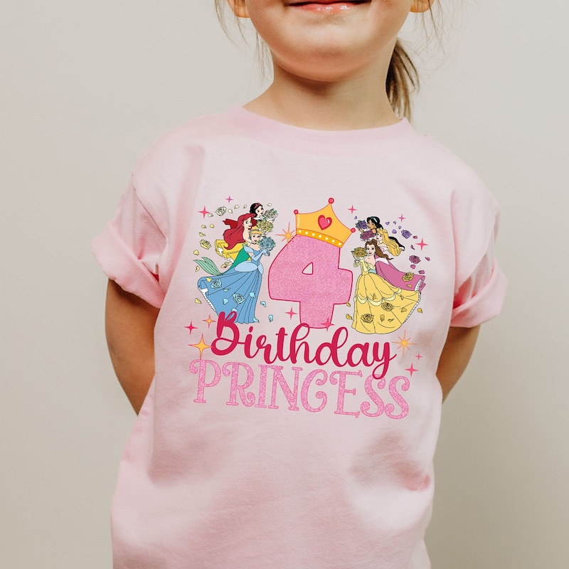 Princess Birthday Shirt - Etsy