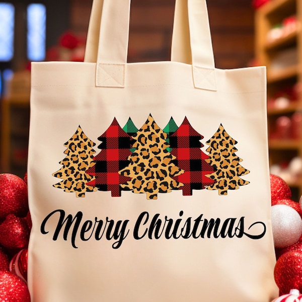 Christmas Tree Tote - Etsy