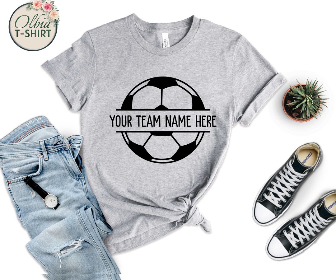 Custom Soccer Football Shirt, Soccer Team Tees, Soccer Dad Shirt ...