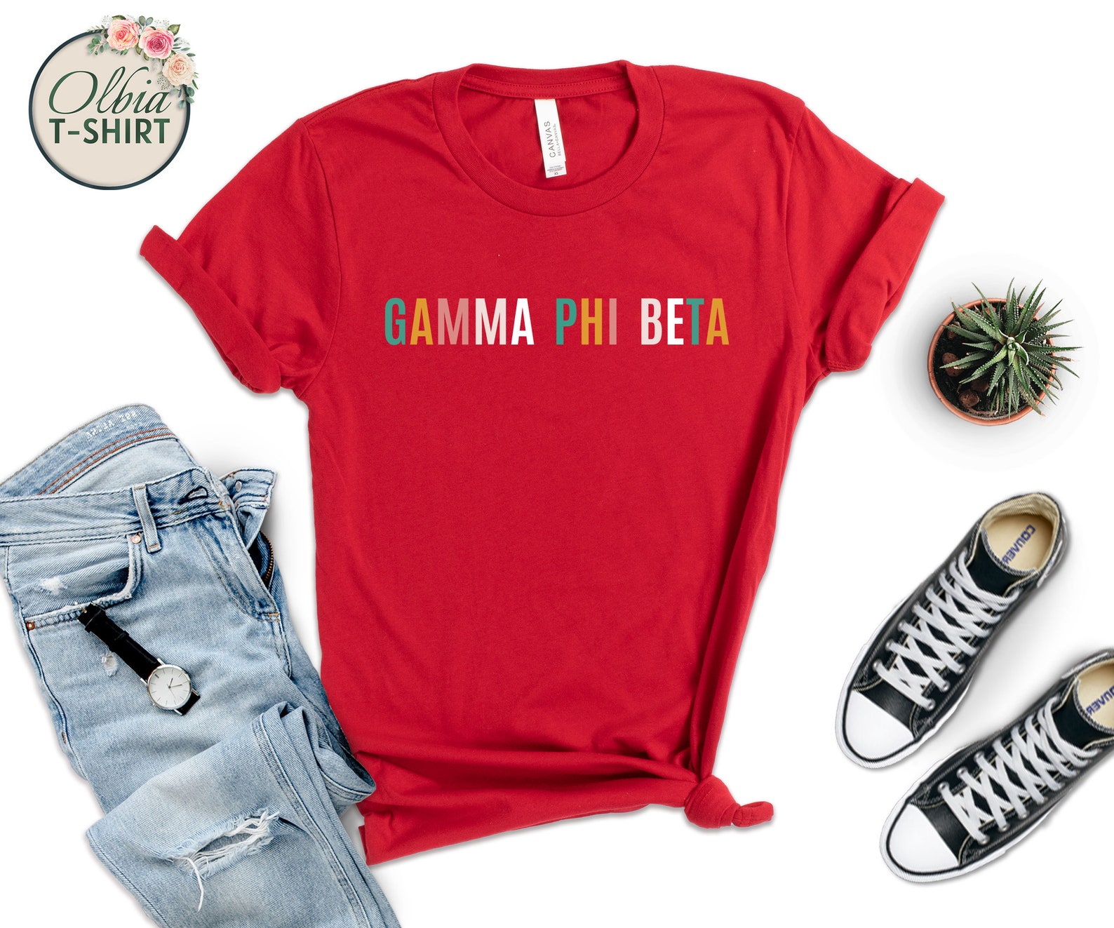 Gamma Phi Beta Shirt School Spirit Shirt Elementary School Etsy