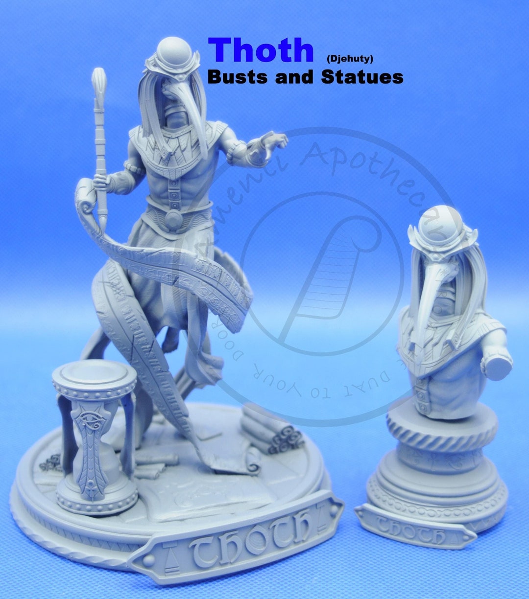 Thoth Busts and Statues – Lore of the Nile - Etsy
