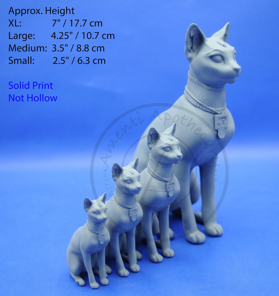 Egyptian Goddess Bast (bastet) Statuette Amenti Antiquity Series - Etsy