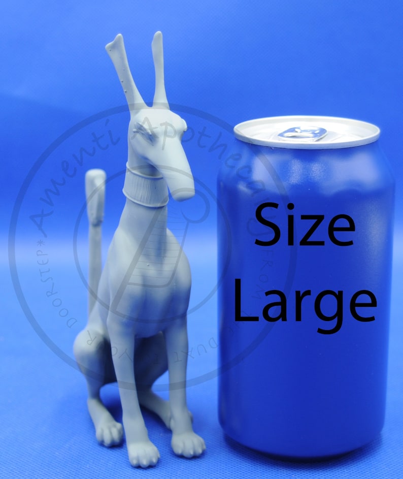 Sitting Egyptian God Set Sha Statuette (v3) Amenti Antiquity Series - Etsy