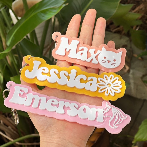 3d Printed Keychain Custom - Etsy