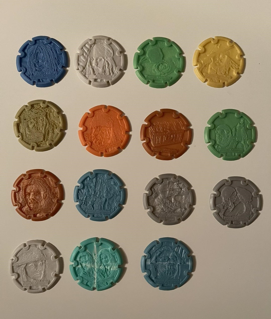 Pogs Tazos Slammers Caps From Chips Rare Lot of 15! Collectible ...