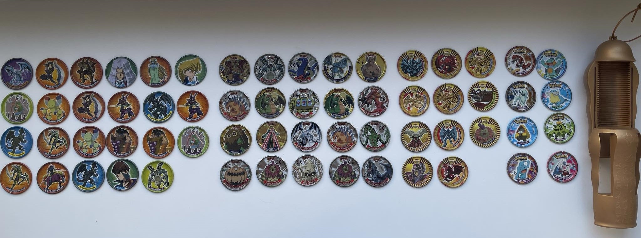 Yu-gi-oh, Pokemon Vintage Cheetos Metal Tazos Lot of 62 +very Rare ...
