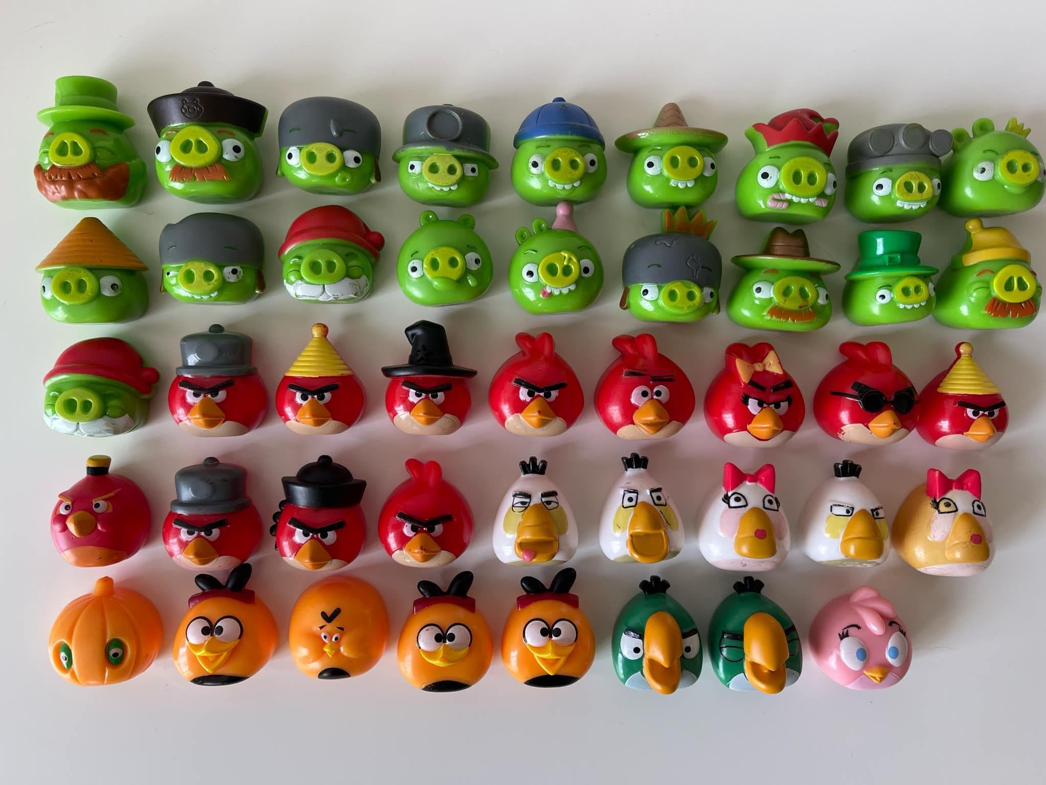 VERY RARE Angry Birds Rovio 2014 Figurines, Toys Mixed Lot of 44 ...