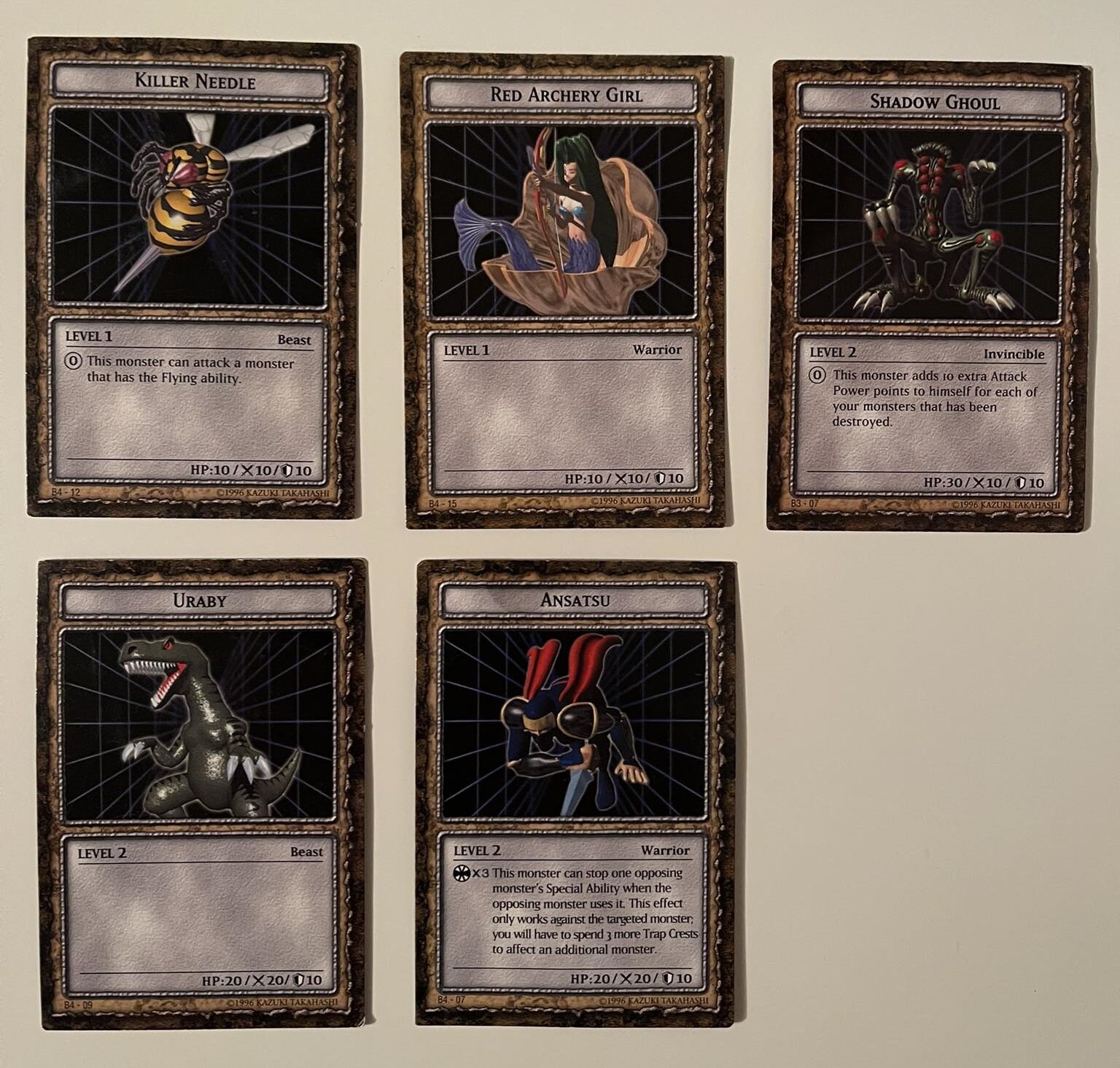 Yu-gi-oh Dungeon Dice Monsters Lot of 5 Cards8 Game Figures DDM Total ...