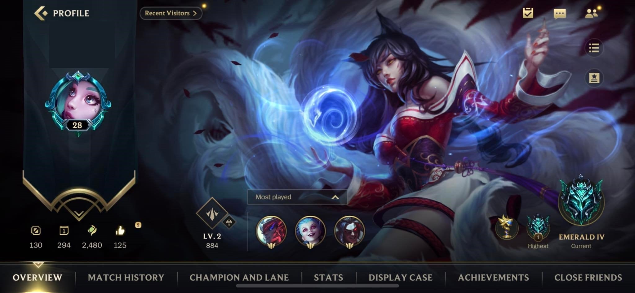 Very Cheap League of Legends: Wild Rift Emerald Account, 30 Champs, 9 ...