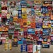 Candy, Gum, Chocolate, Snack Wrappers Huge Lot of 154 Total Pcs ...