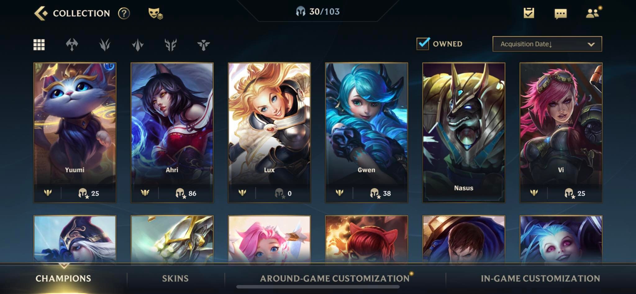 Very Cheap League of Legends: Wild Rift Emerald Account, 30 Champs, 9 ...