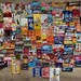 Candy, Gum, Chocolate, Snack Wrappers Huge Lot of 154 Total Pcs ...