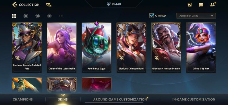 Very Cheap League of Legends: Wild Rift Emerald Account, 30 Champs, 9 ...