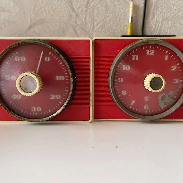 1980's Kitchen Timer - Etsy