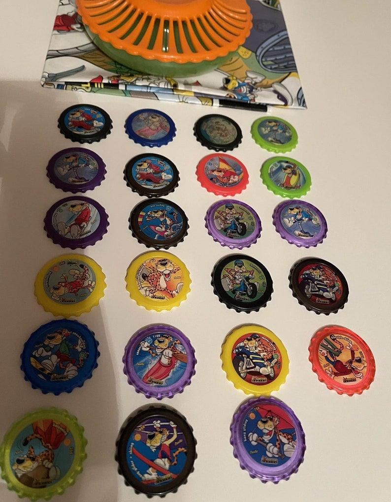 Vintage EXTREME SPORTS CHEETOS Tazos, Pogs, Tokens , Slugs Full Set ...