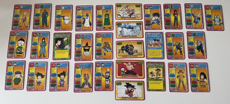 Vintage, Very Rare Dragon Ball Z Special Edition Cards 2000s,lot of 30 ...
