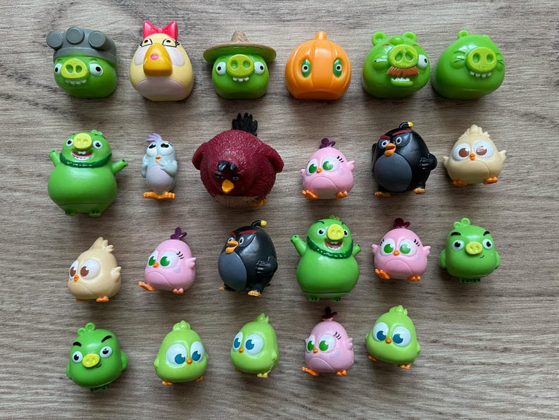 Rare Angry Birds ROVIO Figurines, Toys, Lot of 23! - Etsy