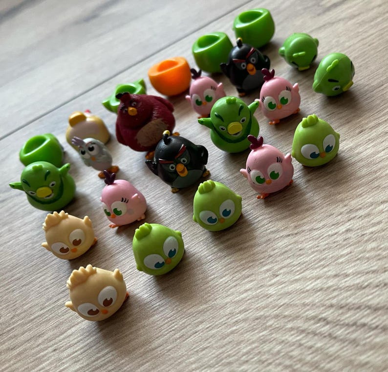 Rare Angry Birds ROVIO Figurines, Toys, Lot of 23! - Etsy