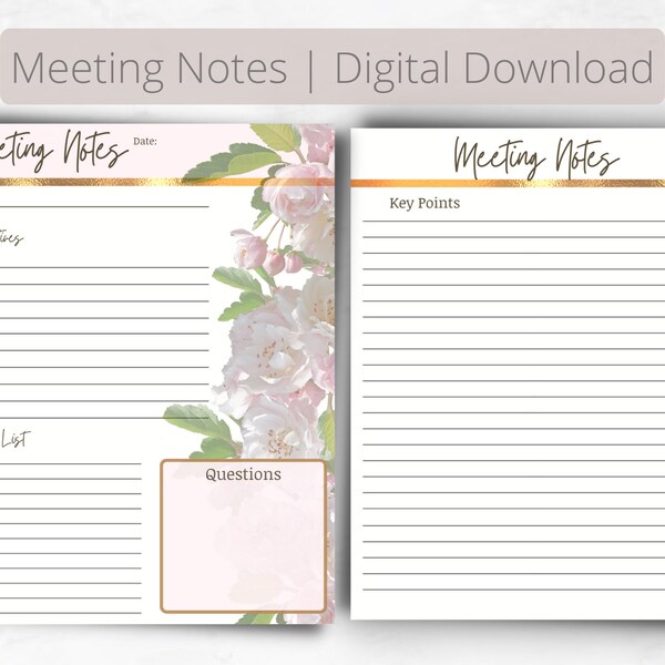 Meeting Notes - Etsy