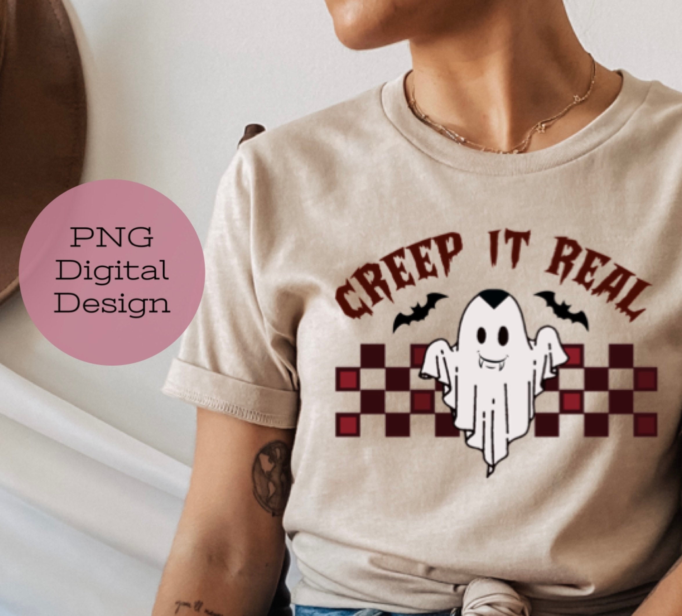 Creep It Real PNG Digital Design, Dracula PNG, Vampire Graphic Design ...