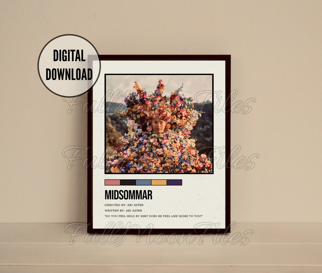 Midsommar Minimalist Movie Poster Digital Download, Printable Wall Art ...